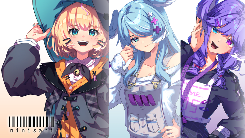 [Fan Patch] Nijisanji Merch! & Vol. 1 bonus postcards - yoku