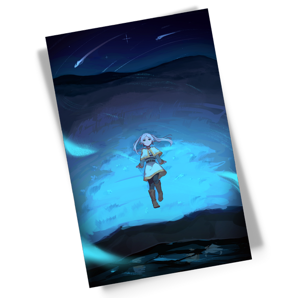 Frieren Era Meteor Shower Print - yoku
